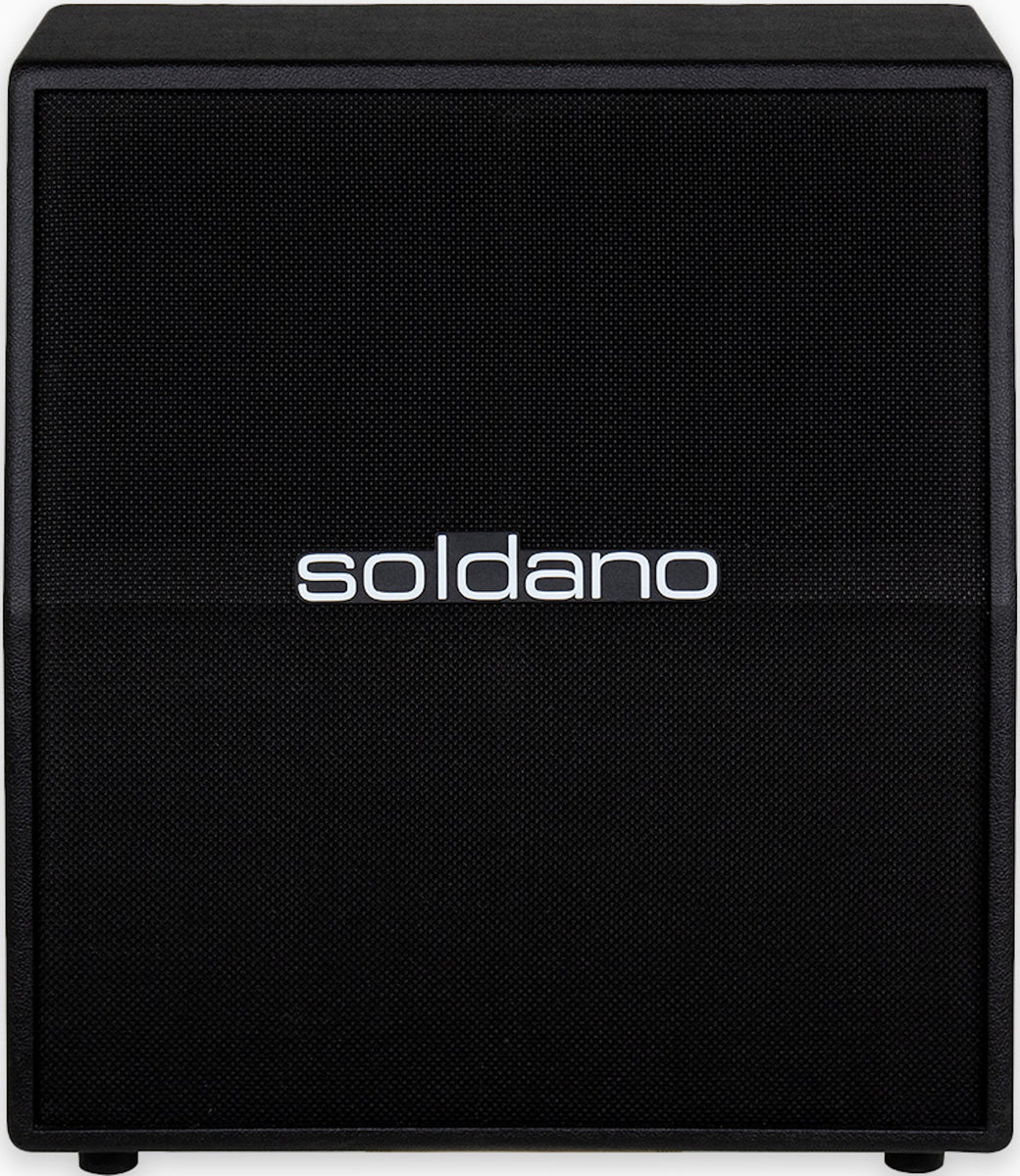 Soldano 212 Vertical Cabinet 2x12" Extension Cabinet Black – Music Makers