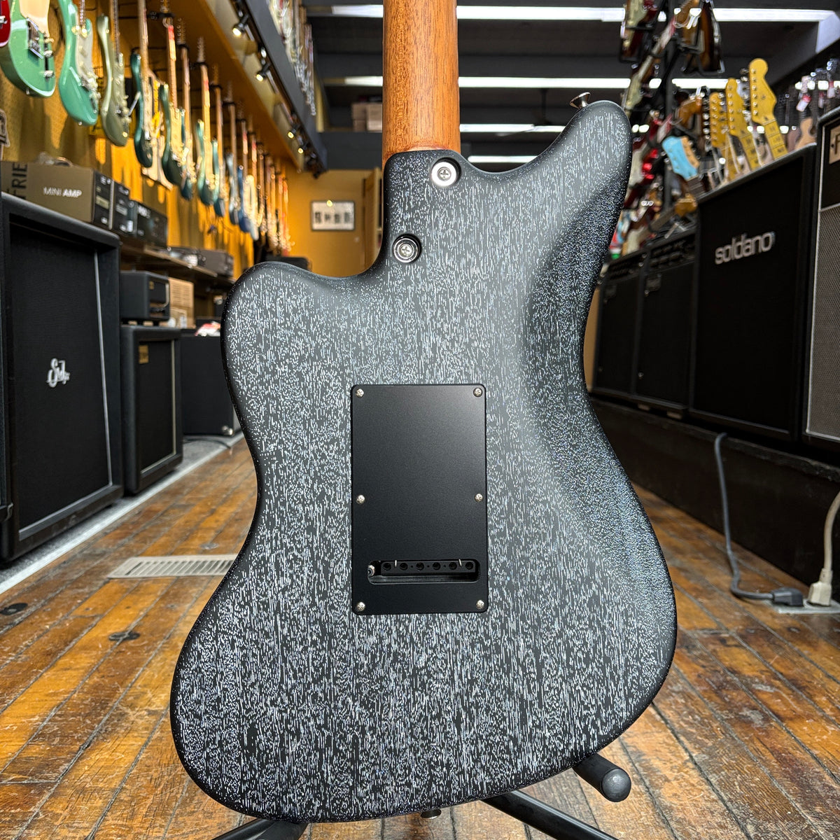 Tom Anderson Raven Superbird Electric Guitar Satin Organic Grain Black ...