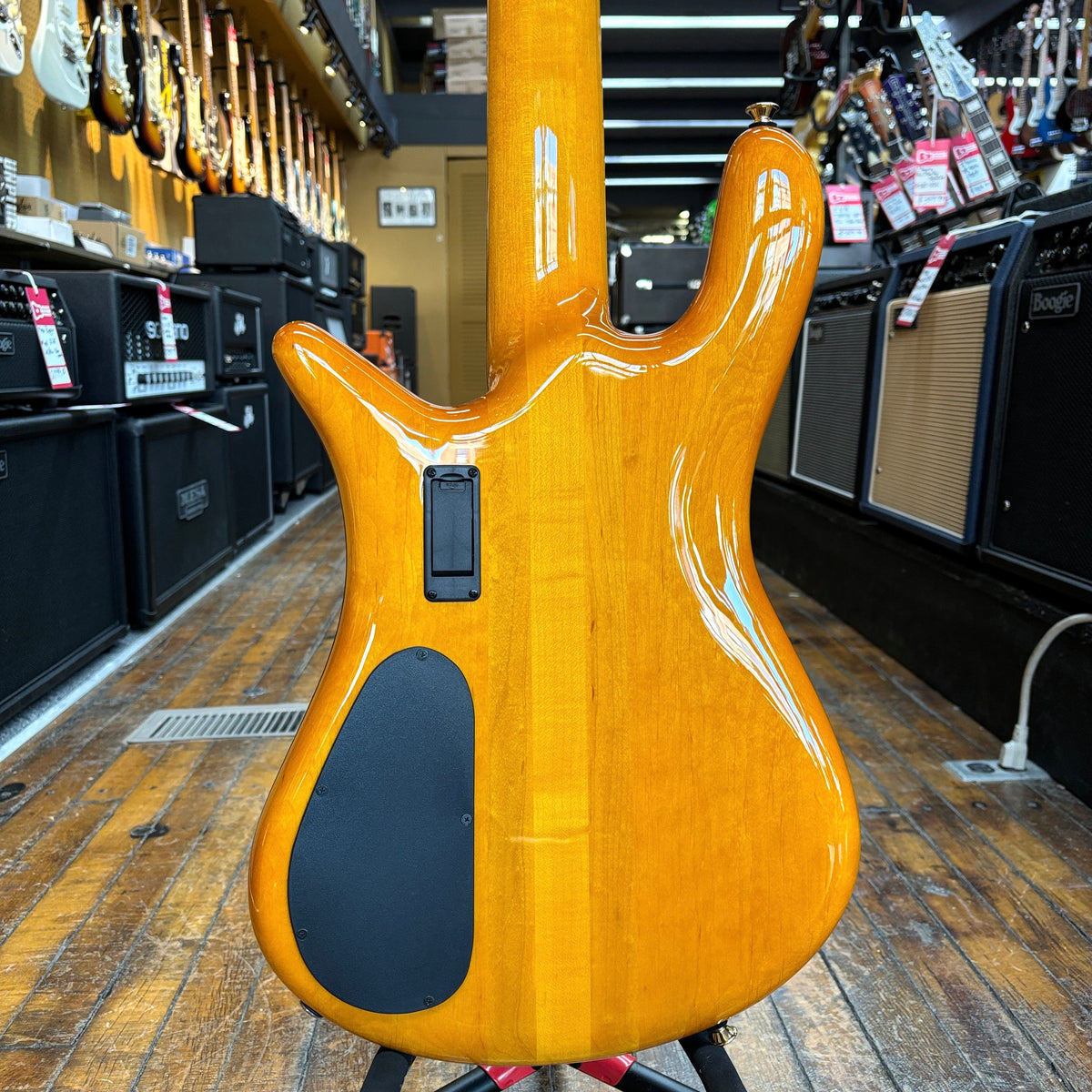 Spector Euro 5 LT 5-String Bass Guitar 2023 Tiger Eye Gloss w/Padded G ...