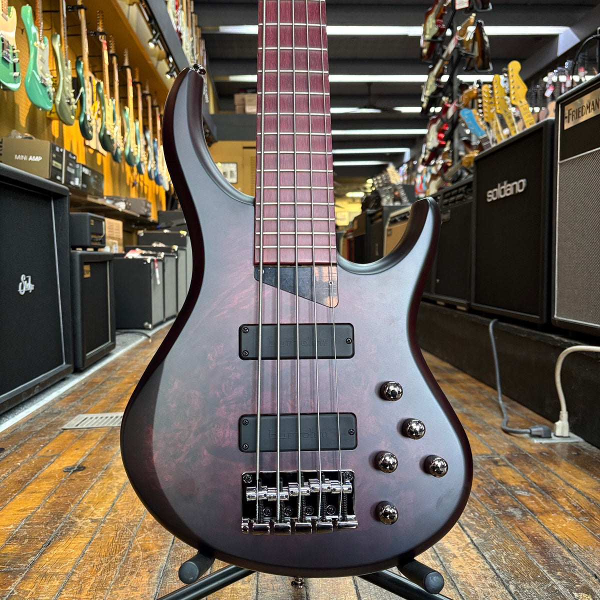 MTD Kingston AG-5 Andrew Gouché Signature 5-String Bass Smoky Purple S ...