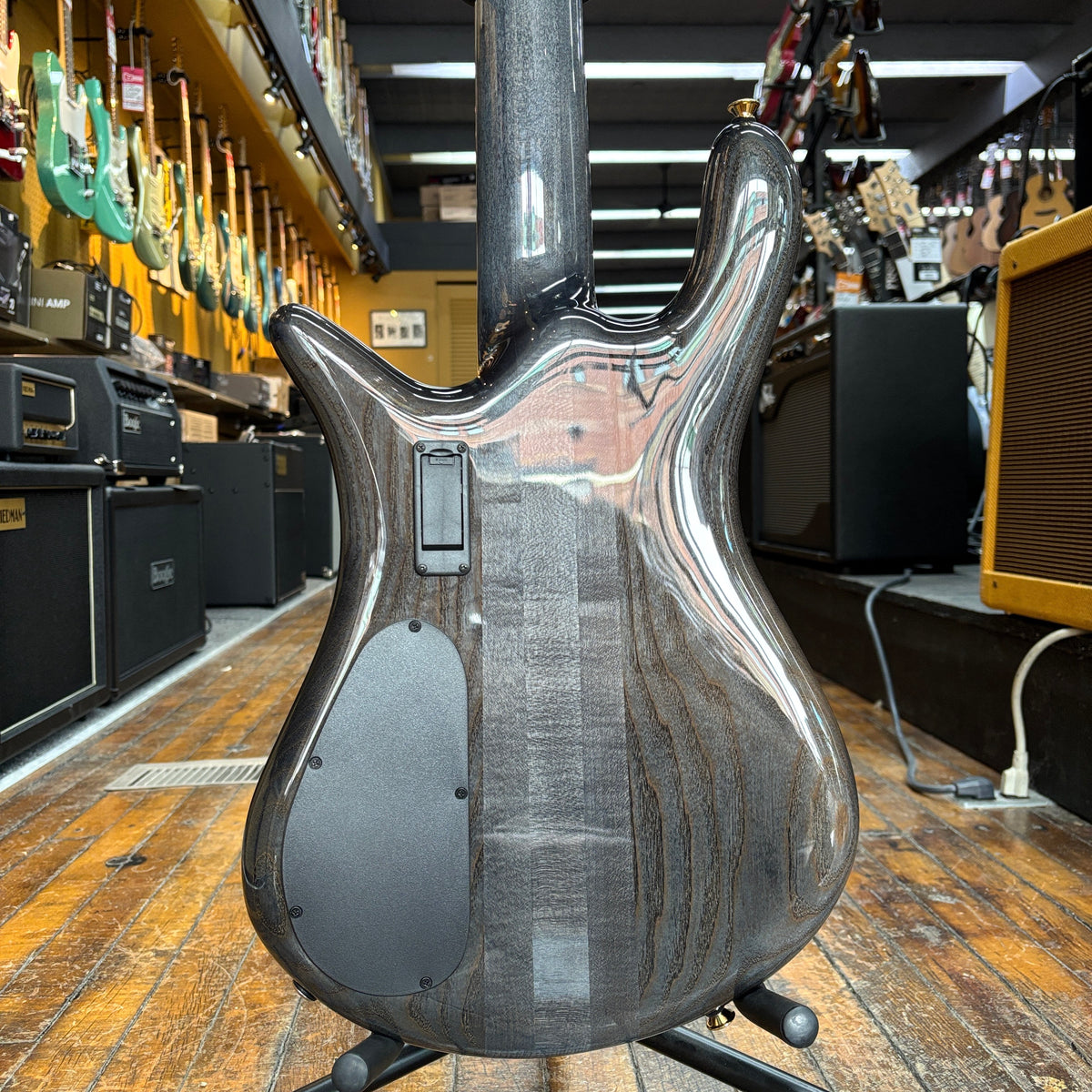 Spector Euro 5 CST 5-String Electric Bass Guitar Natural Black Burst w ...