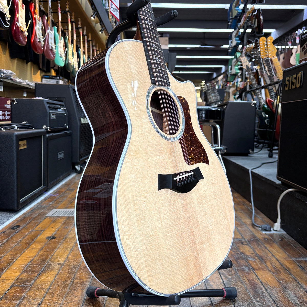 Taylor 454ce 12-string Acoustic-electric Guitar w/Hard Case – Music Makers