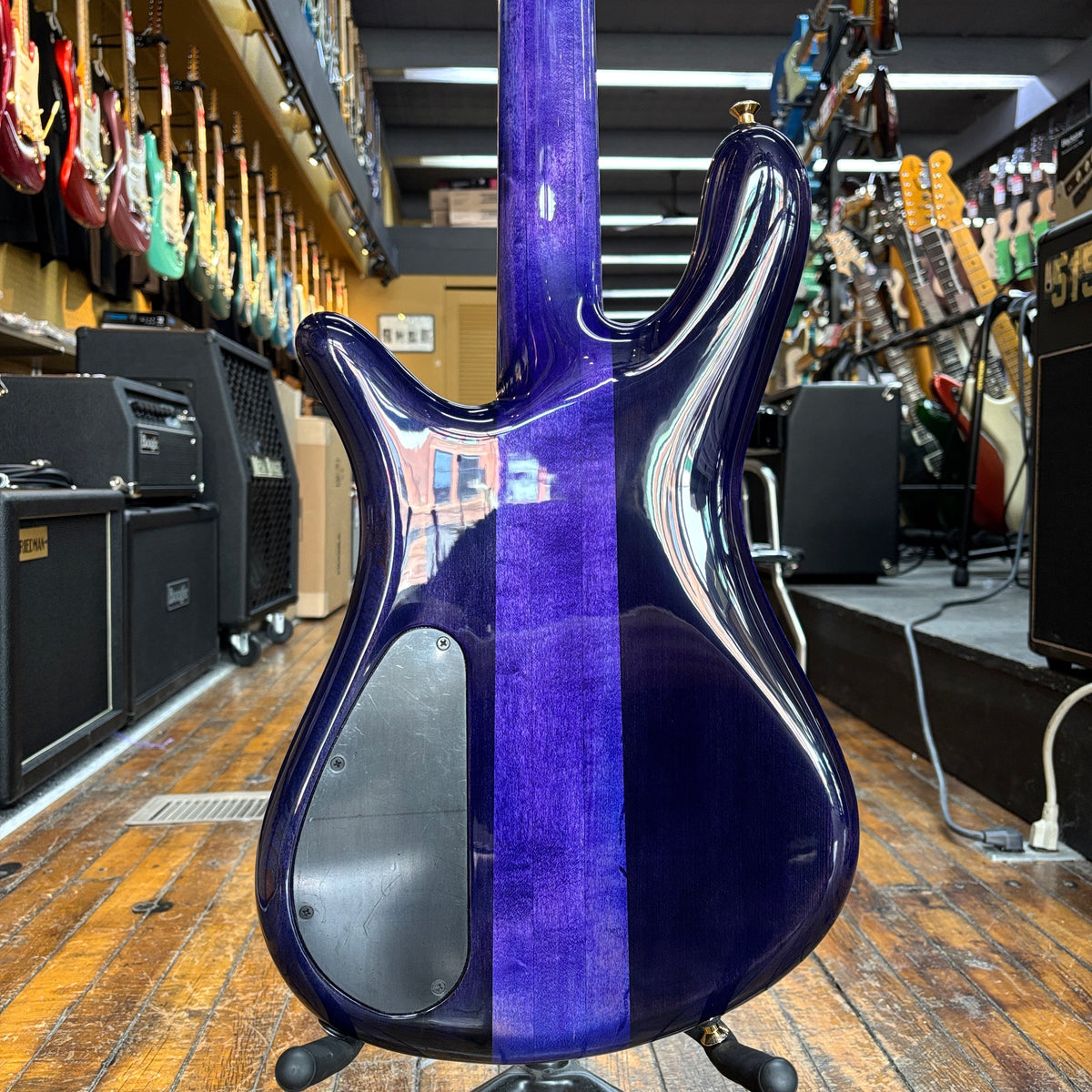 Spector USA Custom Shop NS-2 4-String Bass Guitar Ultra Violet w/Hard ...