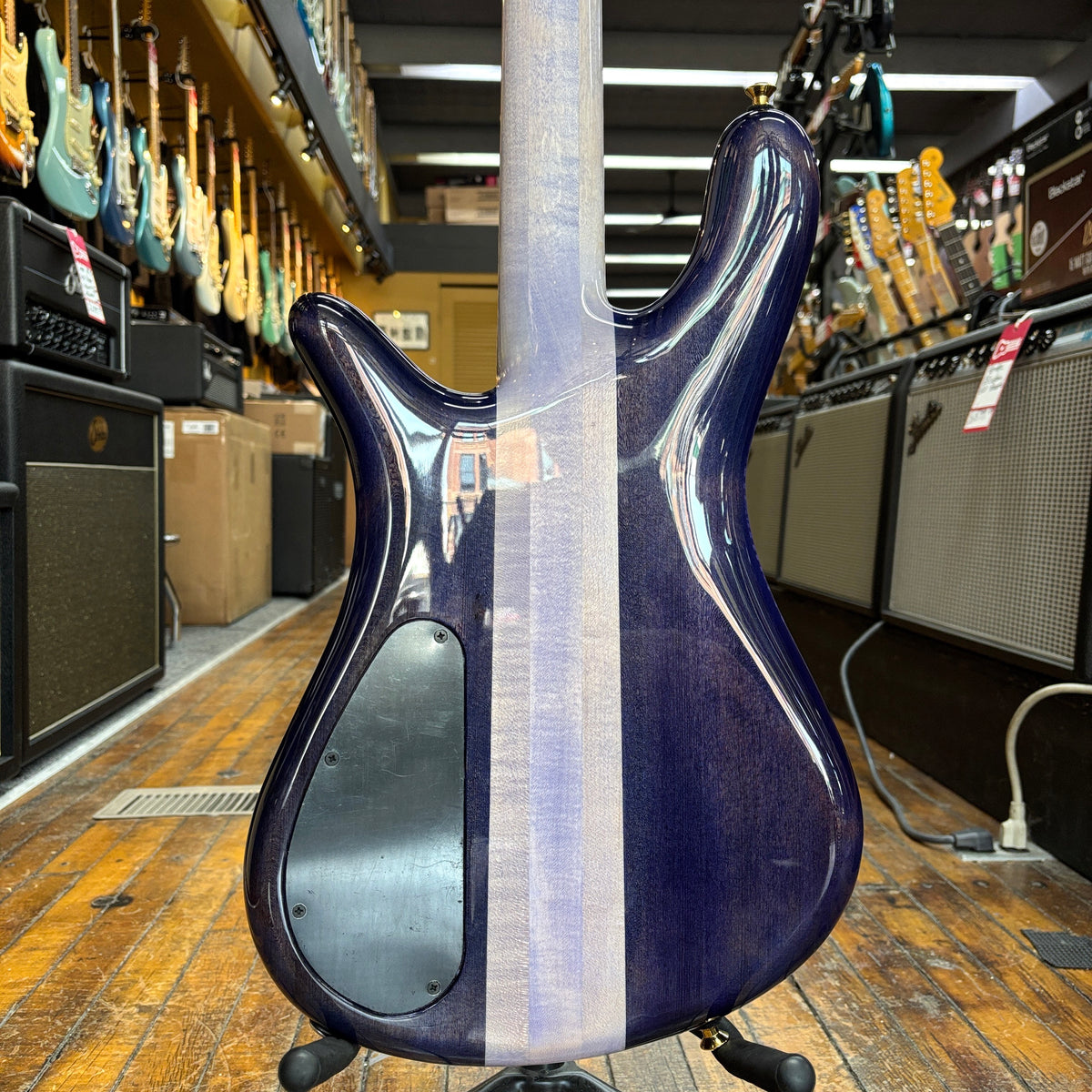 Spector USA Custom Shop NS-2 4-String Bass Guitar Ultra Violet w/Hard ...