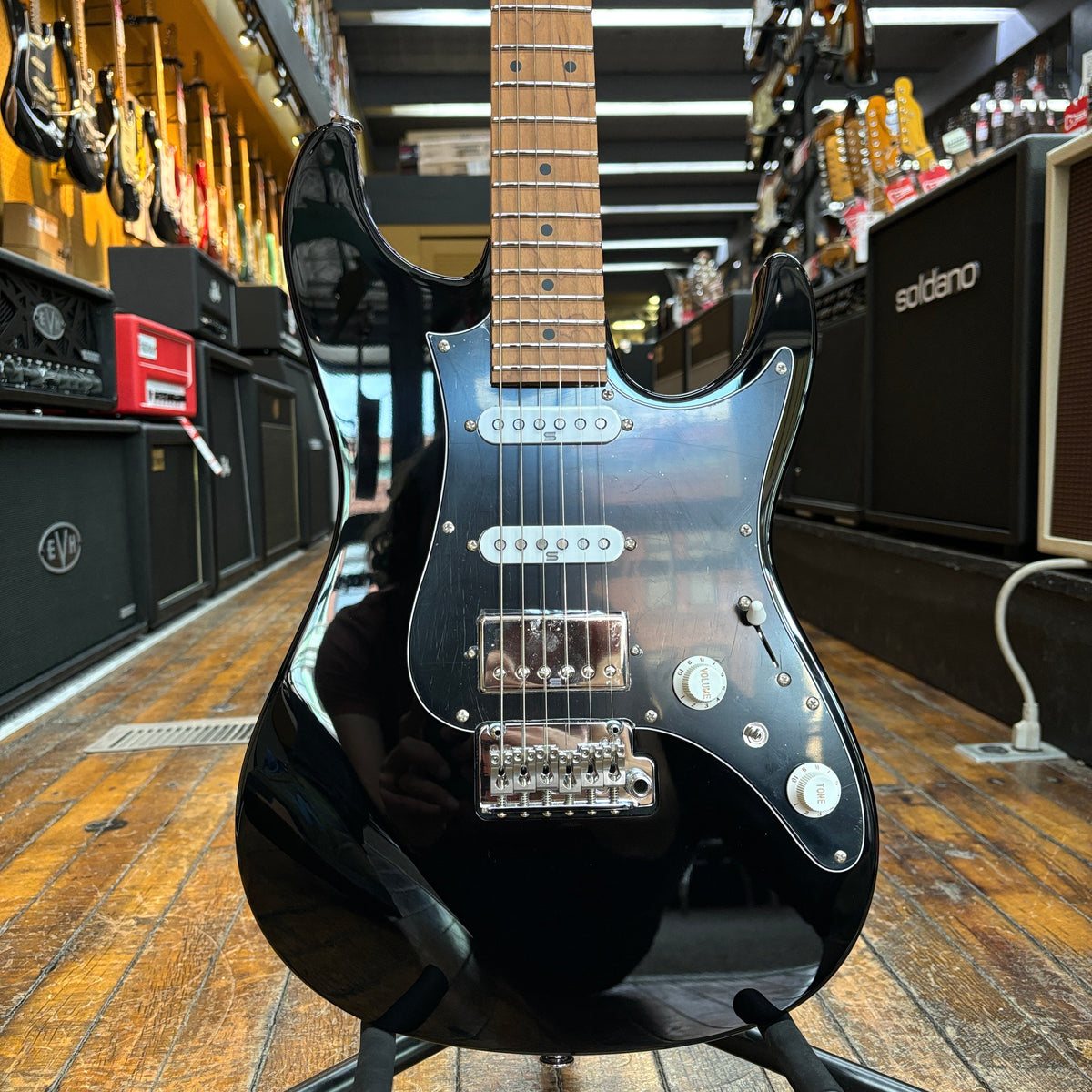 Ibanez Japan Prestige AZ2204B Electric Guitar Black w/Hard Case – Music ...
