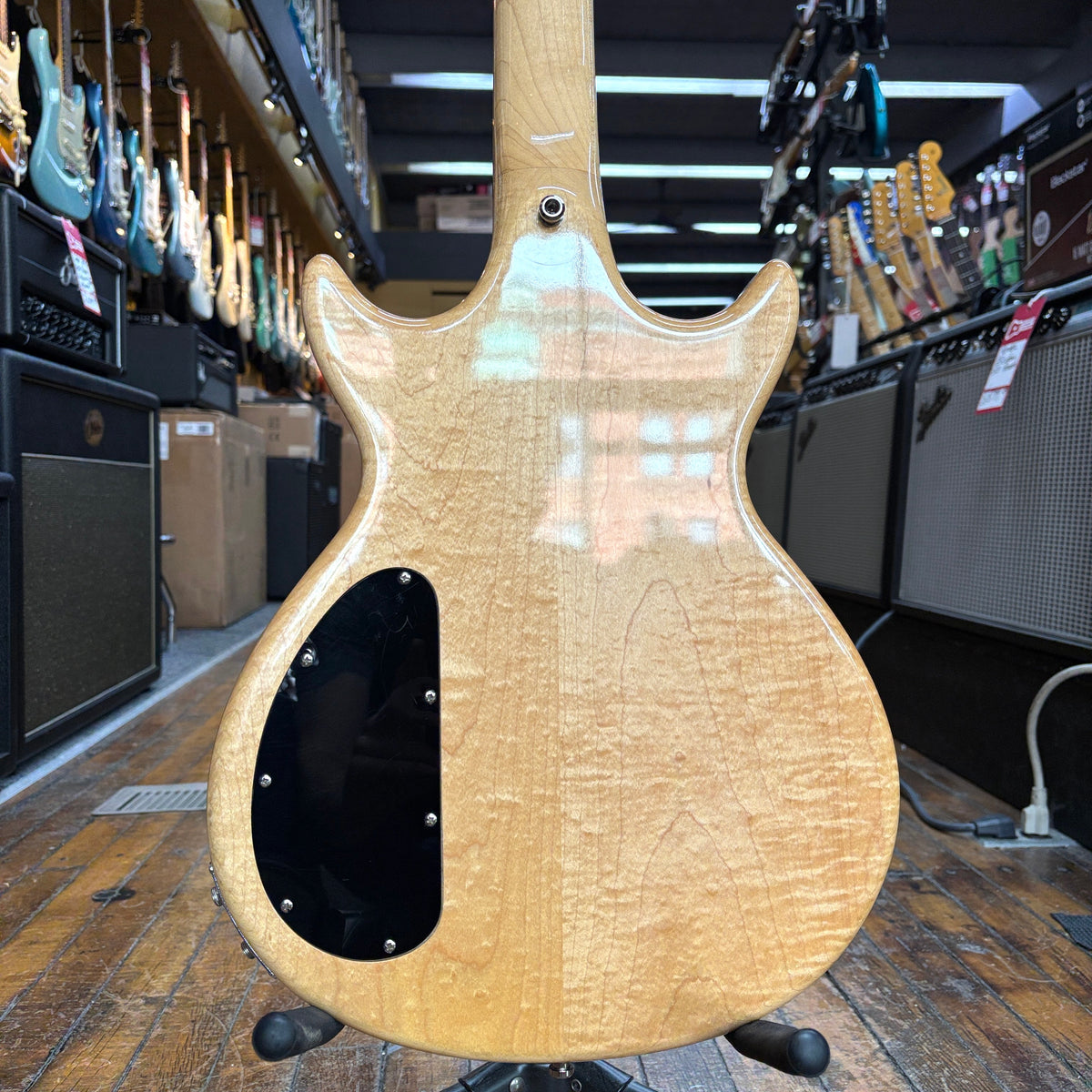 Carvin USA DC-150 Stereo Electric Guitar 1985 Natural Figured Maple w ...
