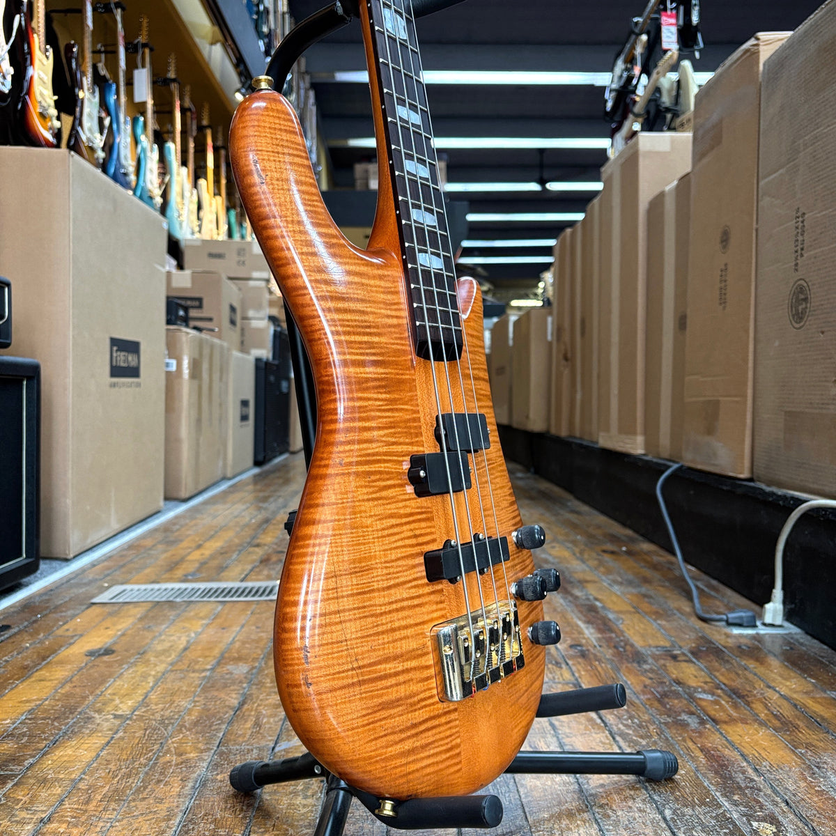 Spector Doug Wimbish Signature Euro 4DW Bass Guitar Amber Aged Finish ...