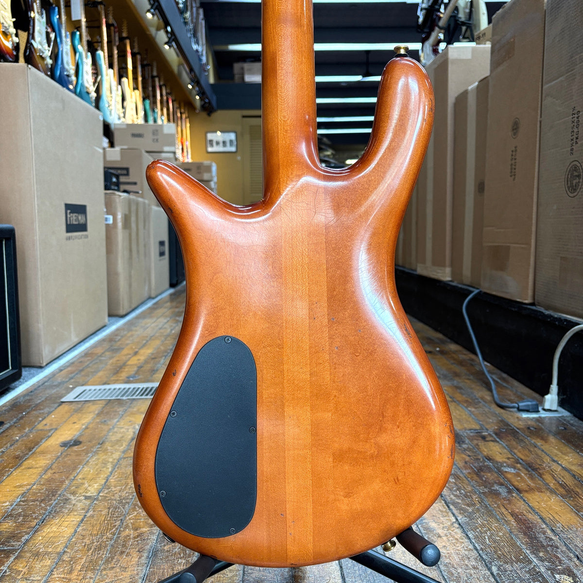 Spector Doug Wimbish Signature Euro 4DW Bass Guitar Amber Aged Finish ...