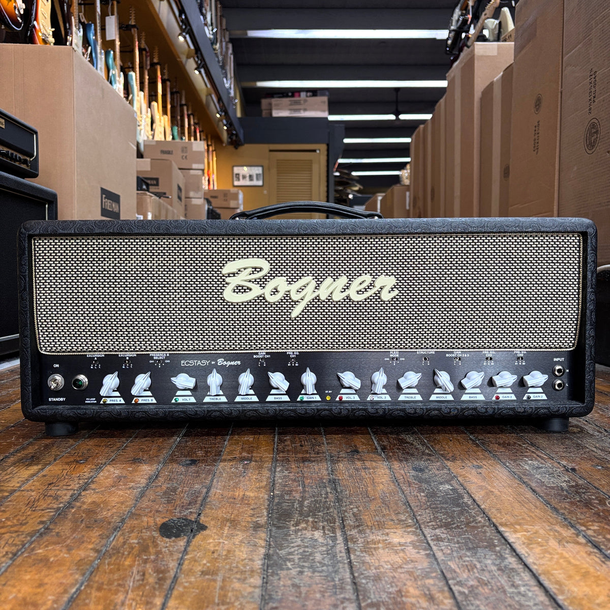 Bogner Ecstasy 100-watt Tube Head with EL34's and A/AB Switch Early 20 ...