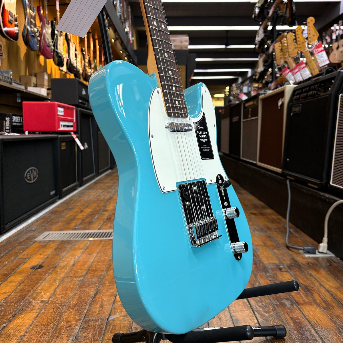 Fender Player II Telecaster Aquatone Blue w/Rosewood Fingerboard ...
