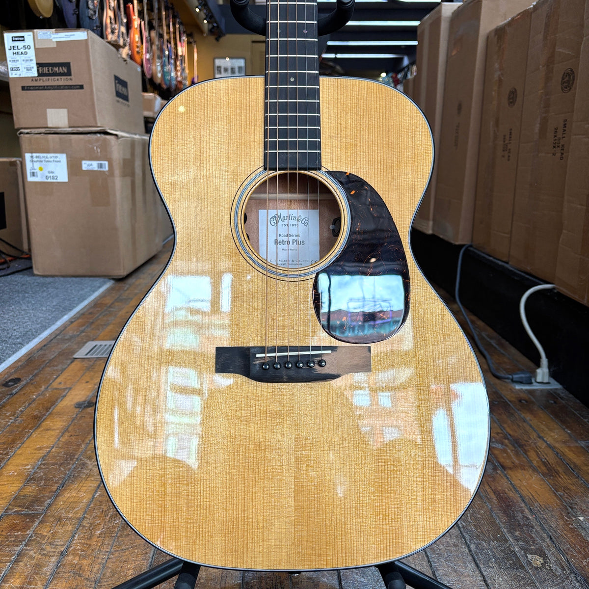 Martin 000E Retro Plus Mahogany Road Series Acoustic-electric Guitar w – Music Makers