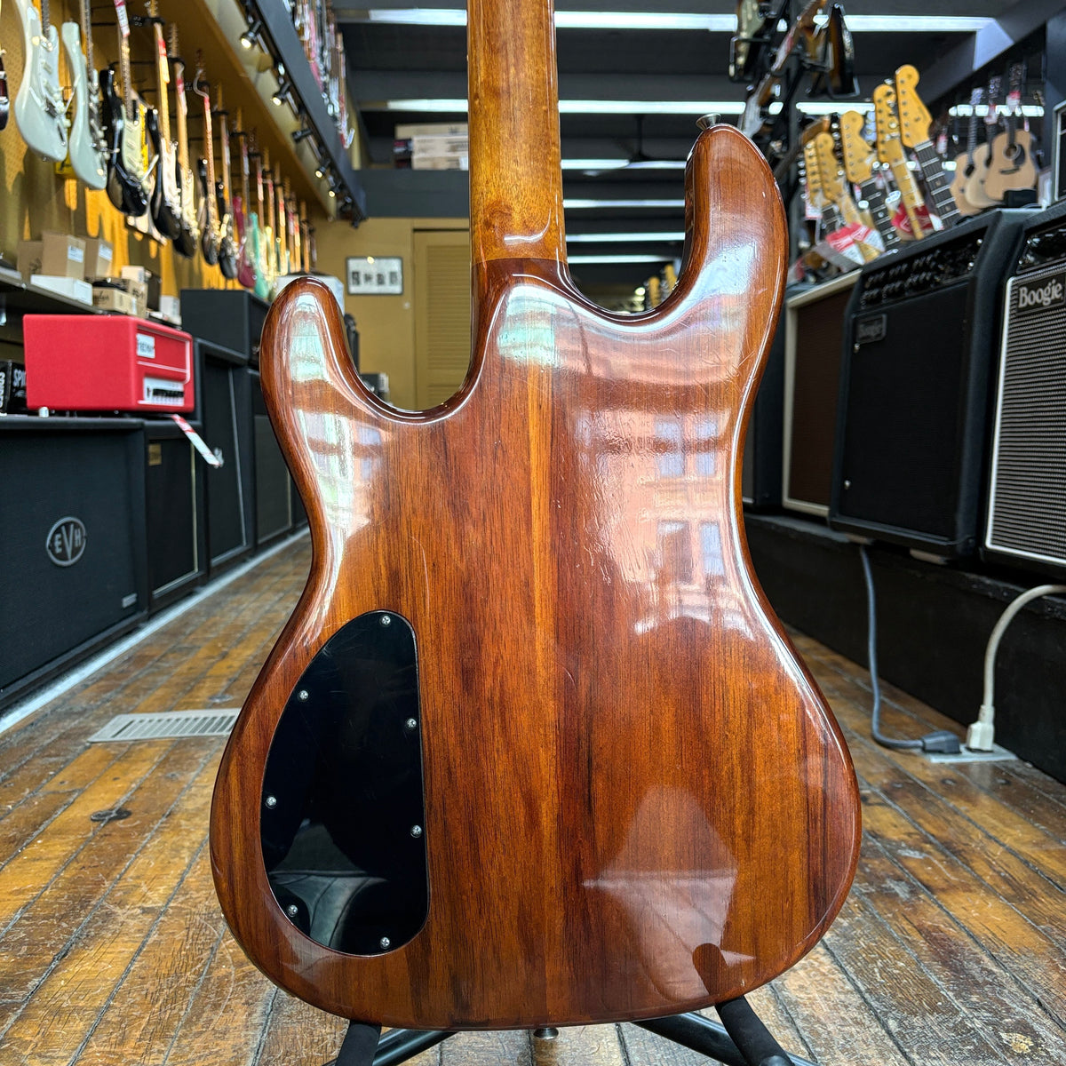 Carvin USA LB90 All-Koa Bass Guitar 1987 Natural w/Original Hard Case ...