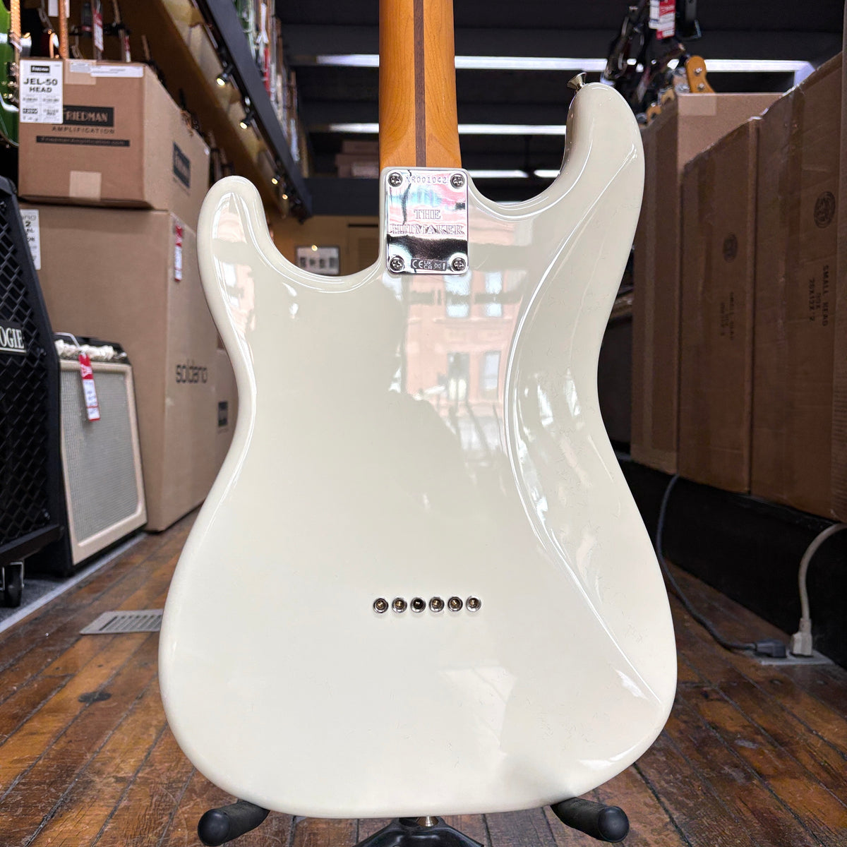 Fender Nile Rodgers Hitmaker Stratocaster Olympic White w/Hard Case ...