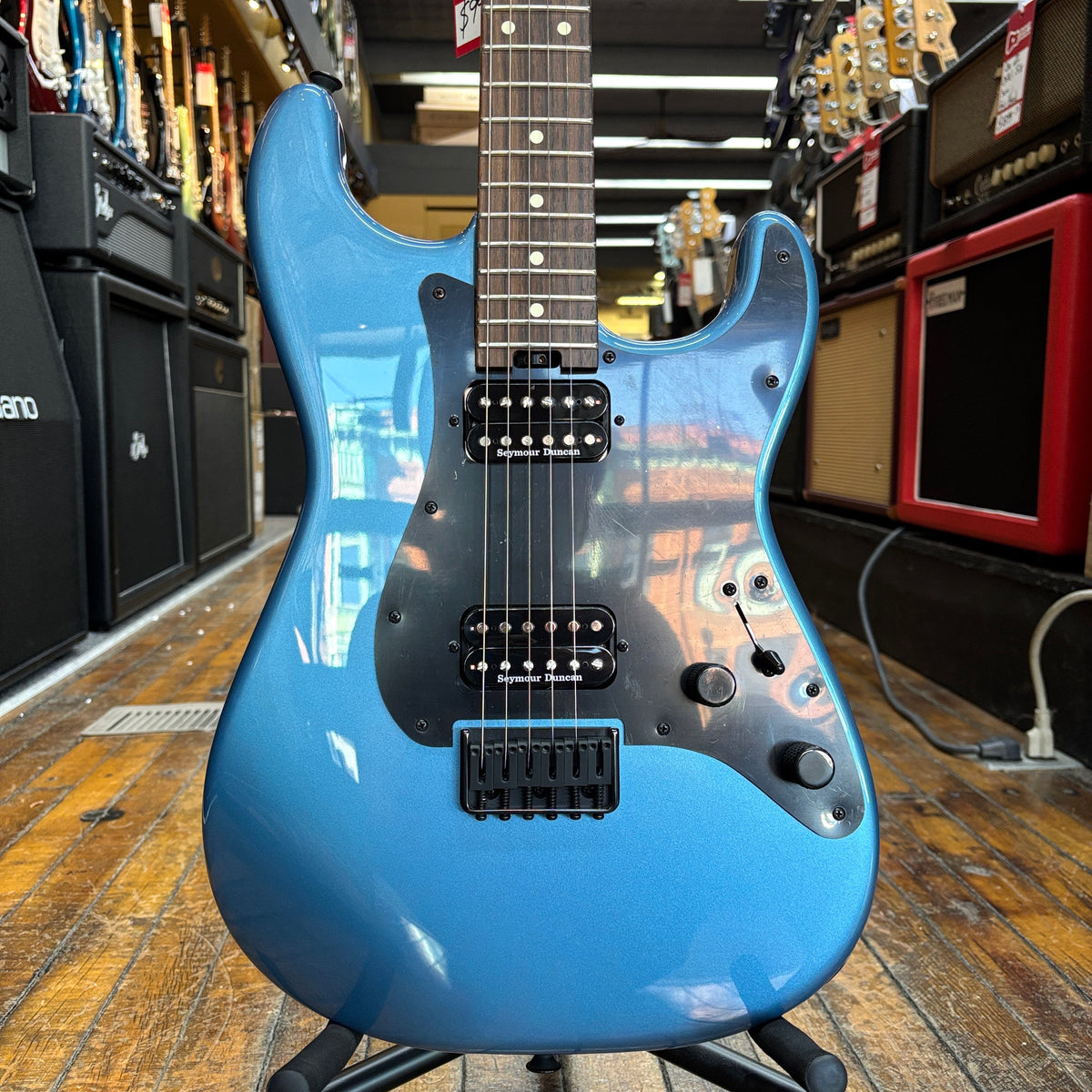 Charvel Pro-Mod So-Cal Style 1 Electric Guitar Pelham Blue – Music Makers