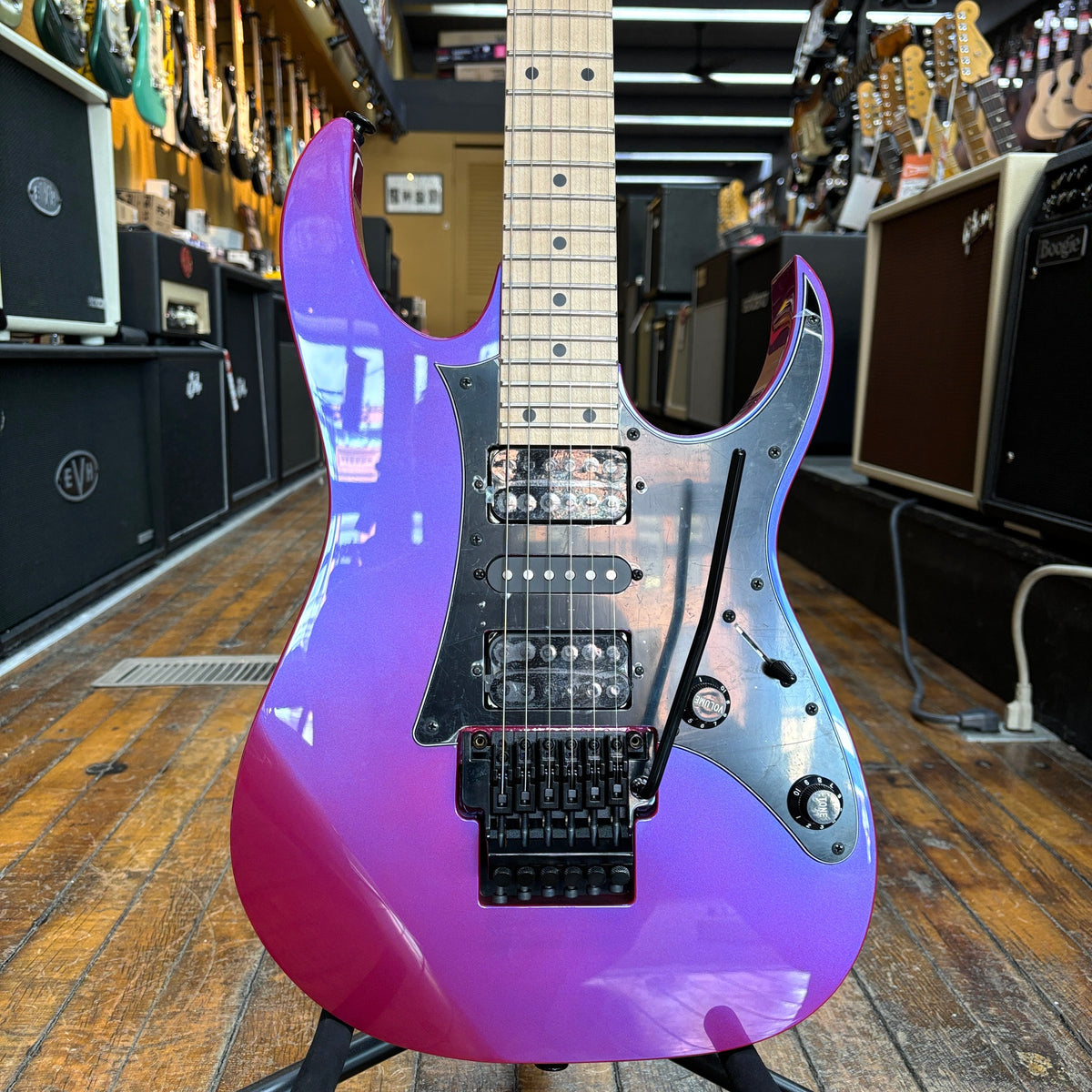 Ibanez Japan Genesis Collection RG550 Electric Guitar Purple Neon ...
