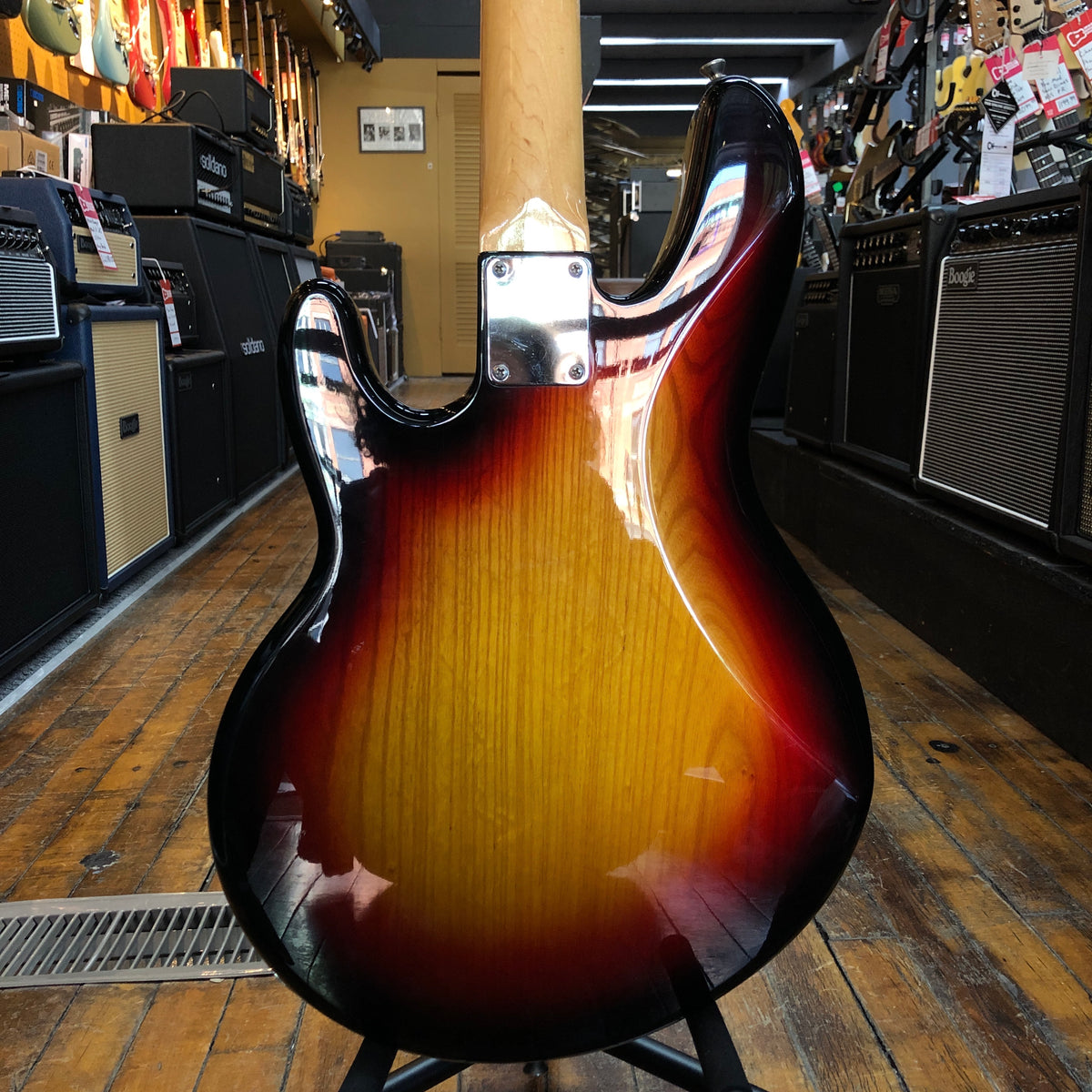 Robin USA Freedom Bass 1997 3-Color Sunburst #1 of 10 w/Original Mater ...