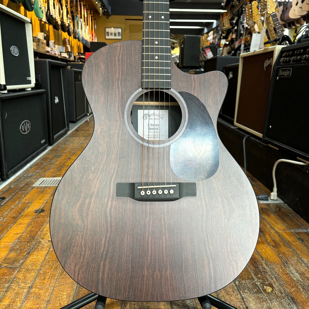 Martin Special GPC X Series HPL Macassar Ebony Grand Performance Acous ...
